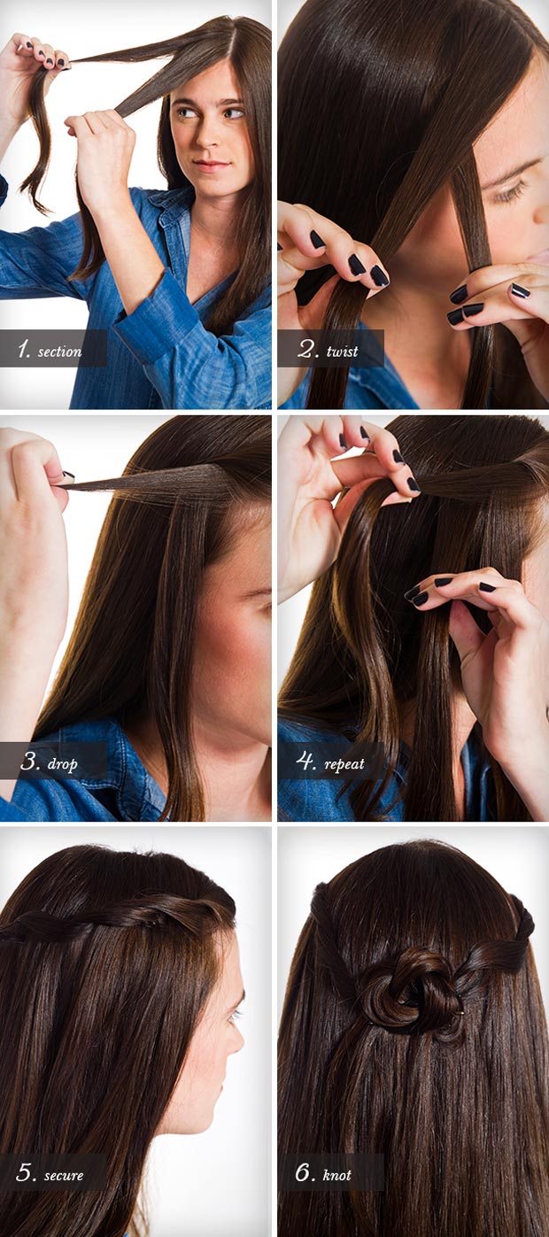 14 Simple Hairstyles To DIY At Home And Look Brilliant - World inside ...