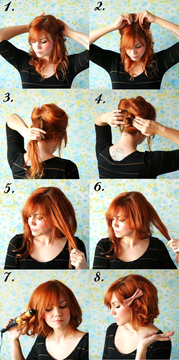 14 Simple Hairstyles To DIY At Home And Look Brilliant - World inside ...