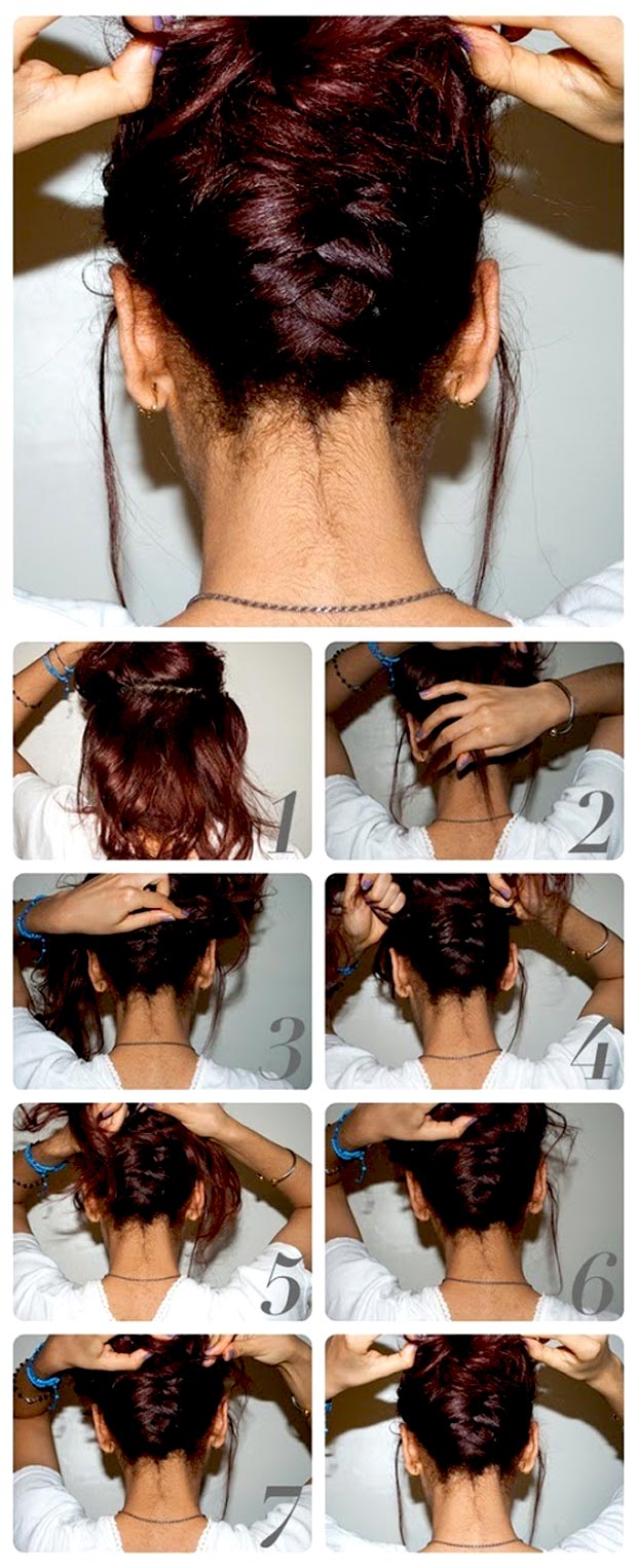 14 Simple Hairstyles To DIY At Home And Look Brilliant - World inside ...