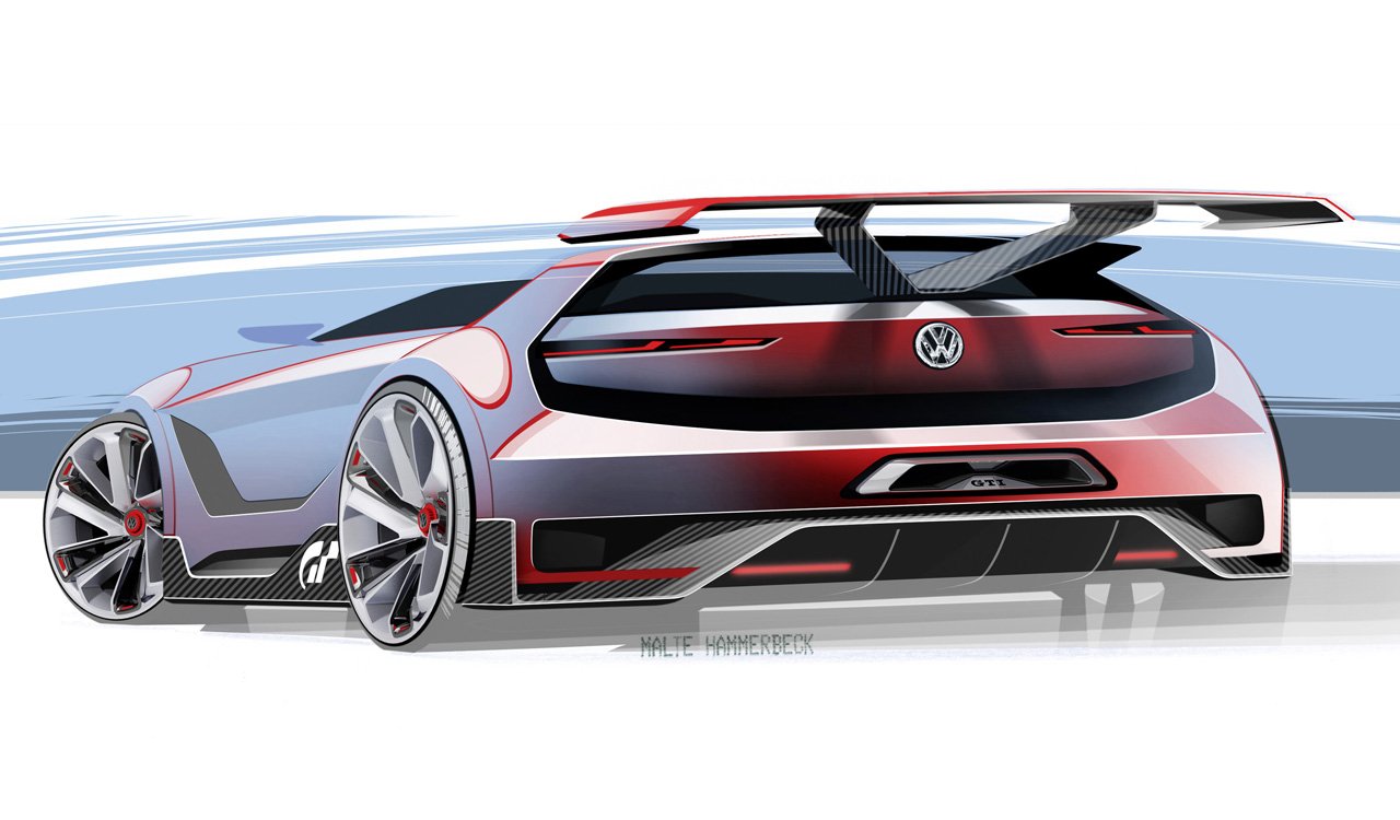 Volkswagen Golf GTI Vision Gran Turismo - World inside pictures