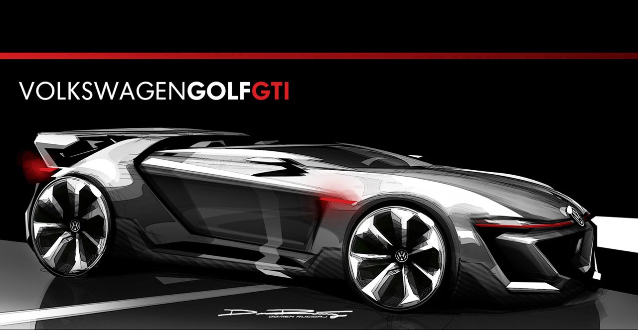 Volkswagen Golf GTI Vision Gran Turismo - World inside pictures