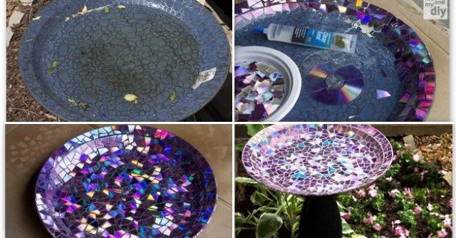Instead Of Throwing Out Your Old CDs You Can Create Something Unique ...