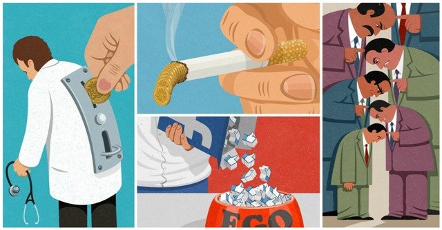 These 20 Satirical Illustrations Capture The Humor In Our Modern-Day ...