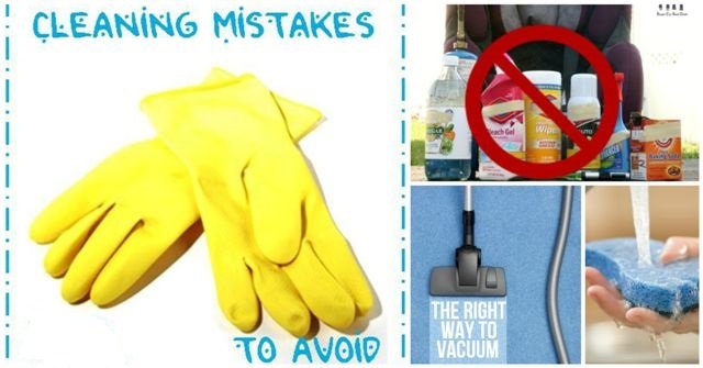 6 Most Common Cleaning Mistakes That Really Slow You Down And How To ...