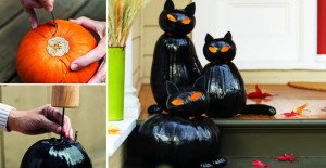 Smart and Easy Way How To Make Black Cat Jack O’Lanterns For More ...