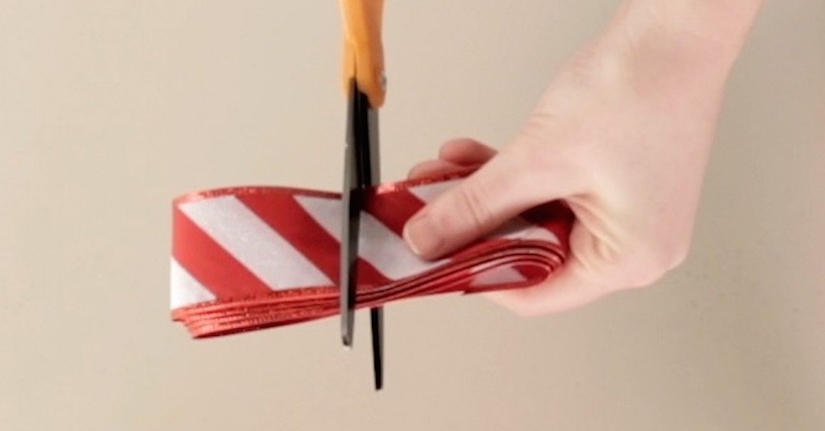 She Snips Halfway Through A Roll Of Ribbon And Done The Best Gift ...