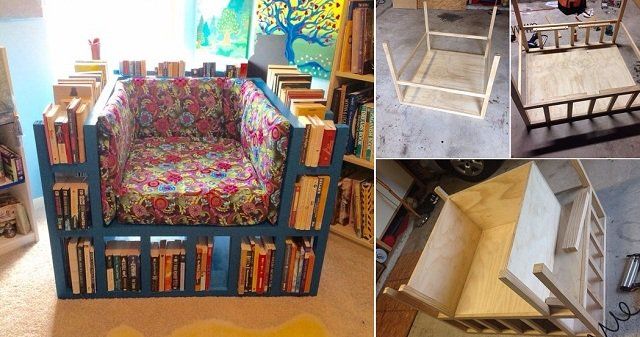 Incredible Tutorial How To Build A Bookshelf Chair - World inside pictures
