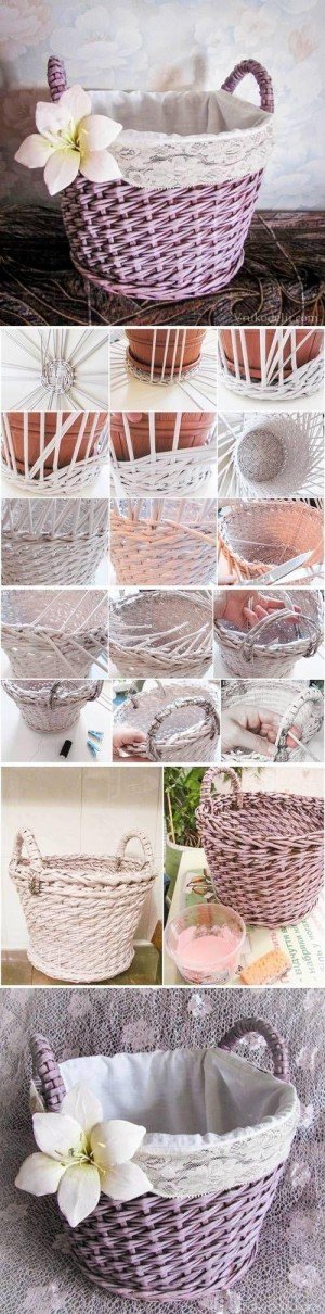DIY Basket: 8 Extra Easy Ways To Do It - World inside pictures