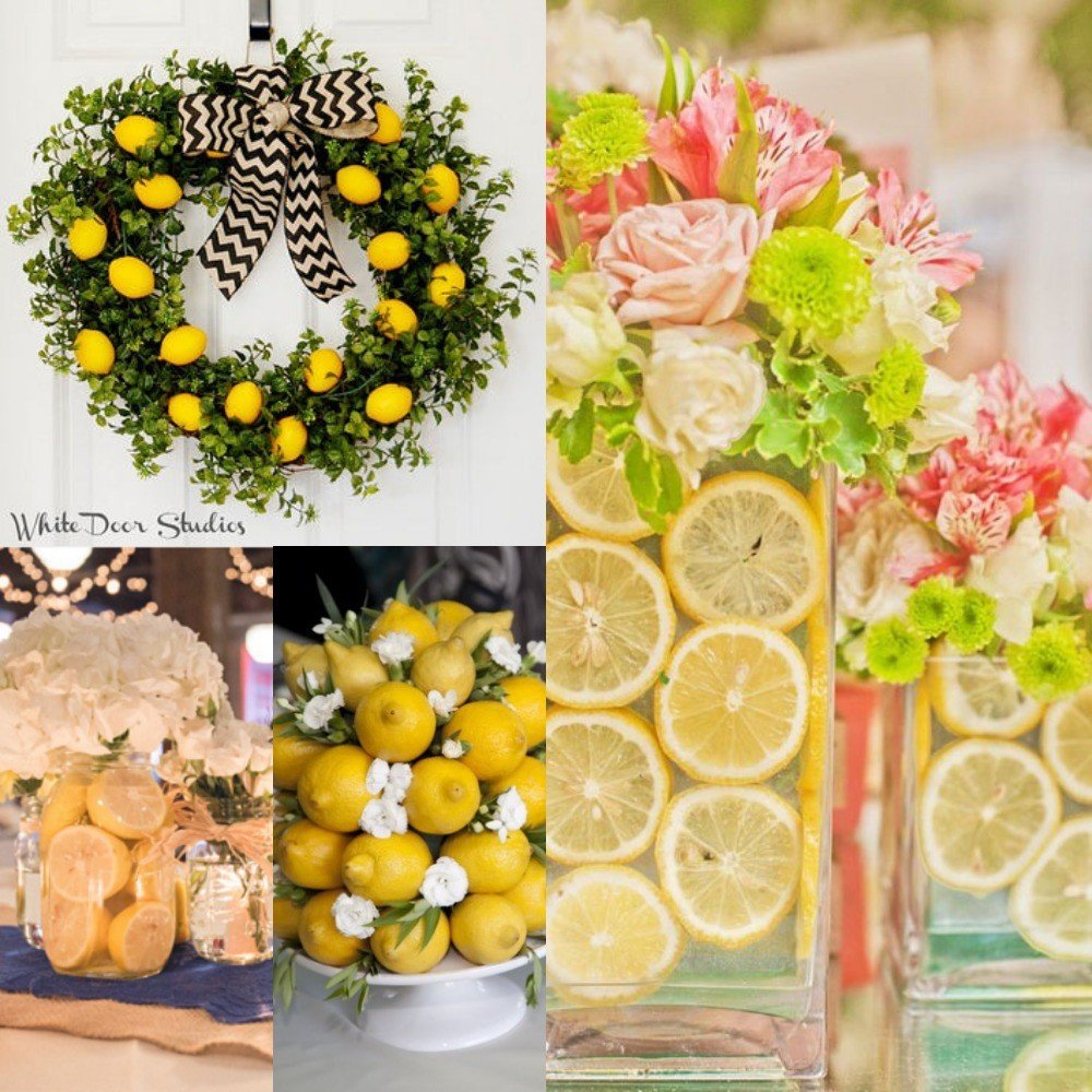 Invite The Lemon To Your Spring Wedding! 15+ Great Ideas On How The ...