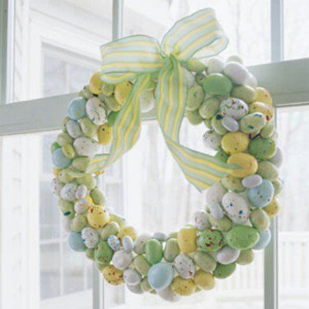 Creative DIY Easter Front Door Wreaths - World inside pictures