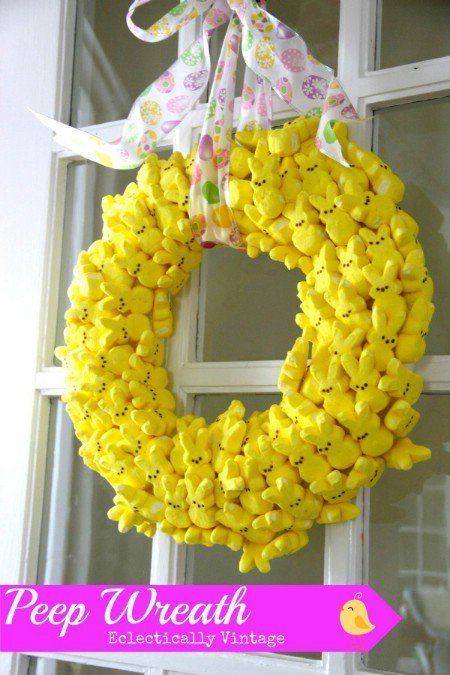 Creative DIY Easter Front Door Wreaths - World inside pictures