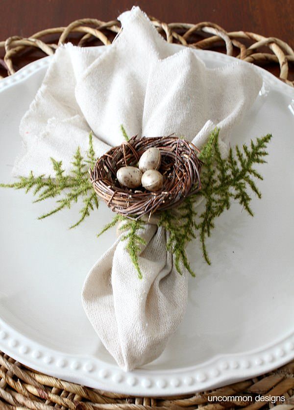 The Most Creative Easter Napkin Rings To DIY - World inside pictures