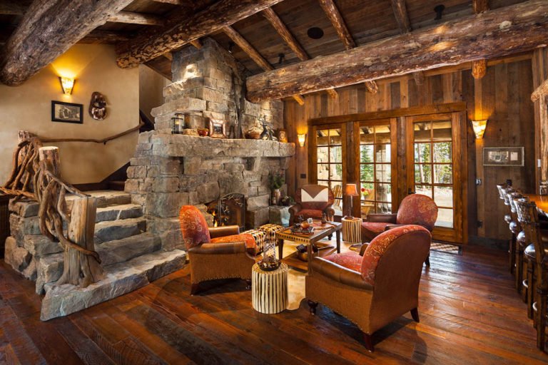 Mesmerizing Log House Interiors That Will Impress You - World inside ...