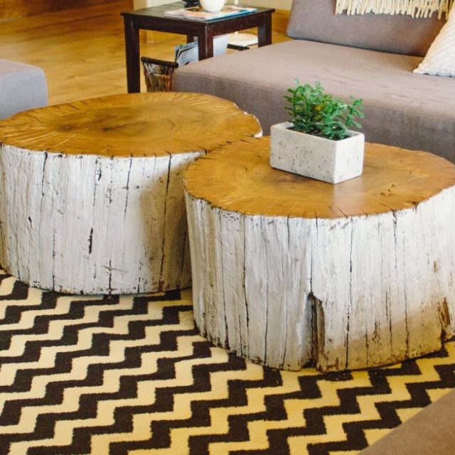 Easy DIY Log Decorations For Your Rustic Home - World inside pictures