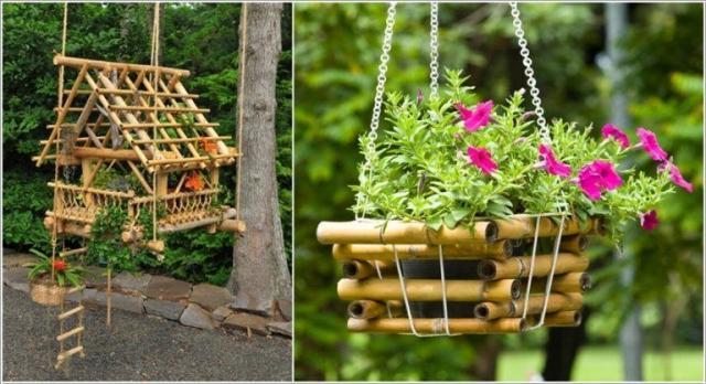 Interesting Bamboo Garden and Home Decorations To Try Now