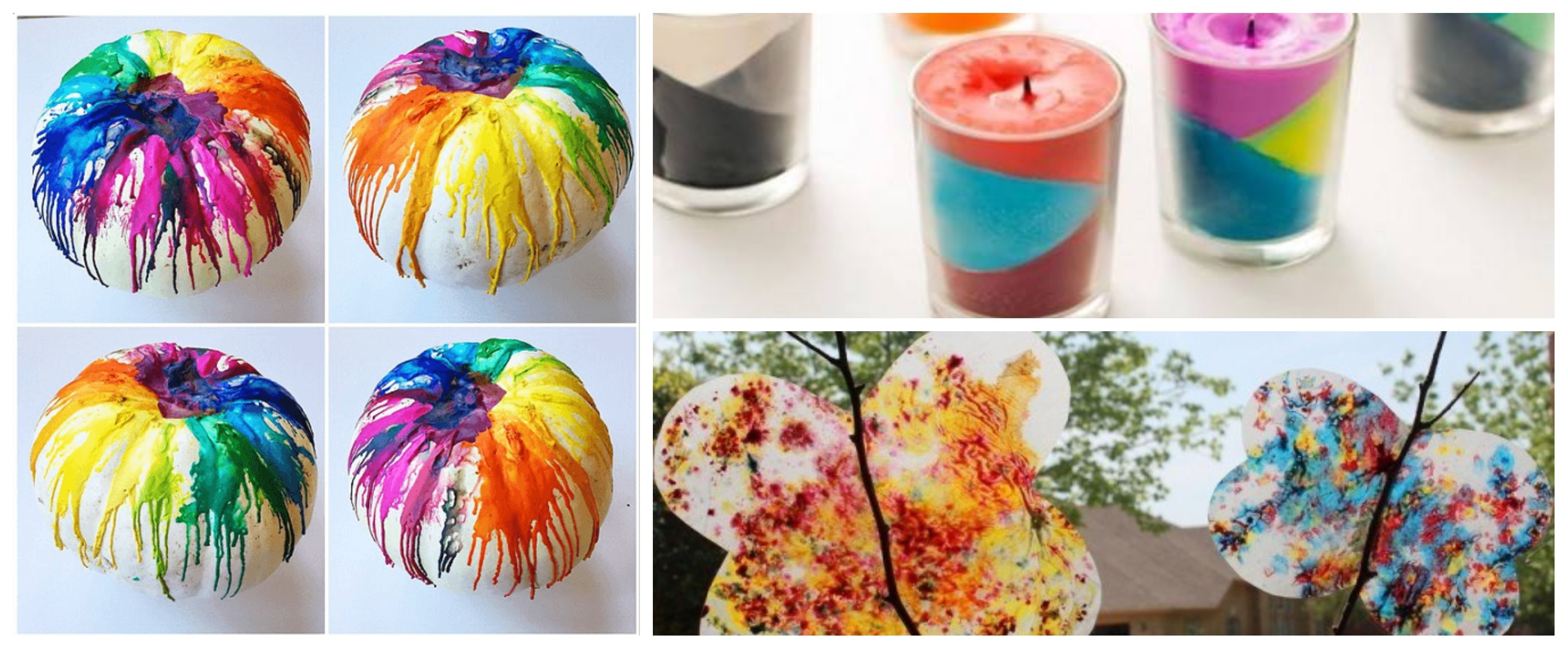 Melted Crayons Artwork Ideas To Spend A Colorful Winter Afternoon With ...