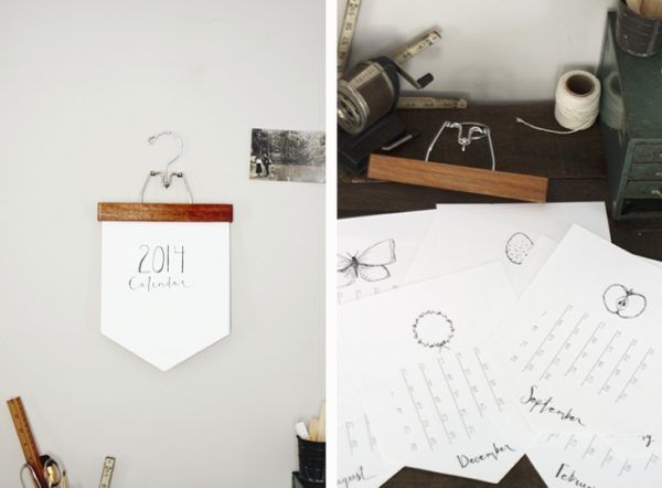 DIY Desk Calendar Projects That Will Help You Organize Your Time In The ...