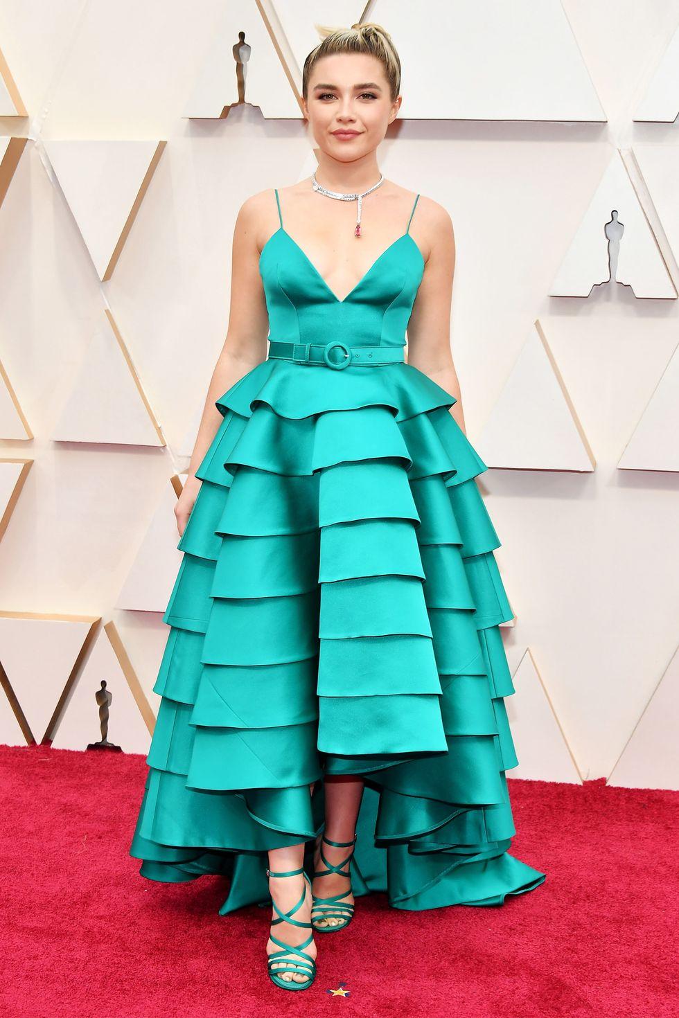 What Were Wearing The Best Dressed Celebrities On Oscars 2020 Red