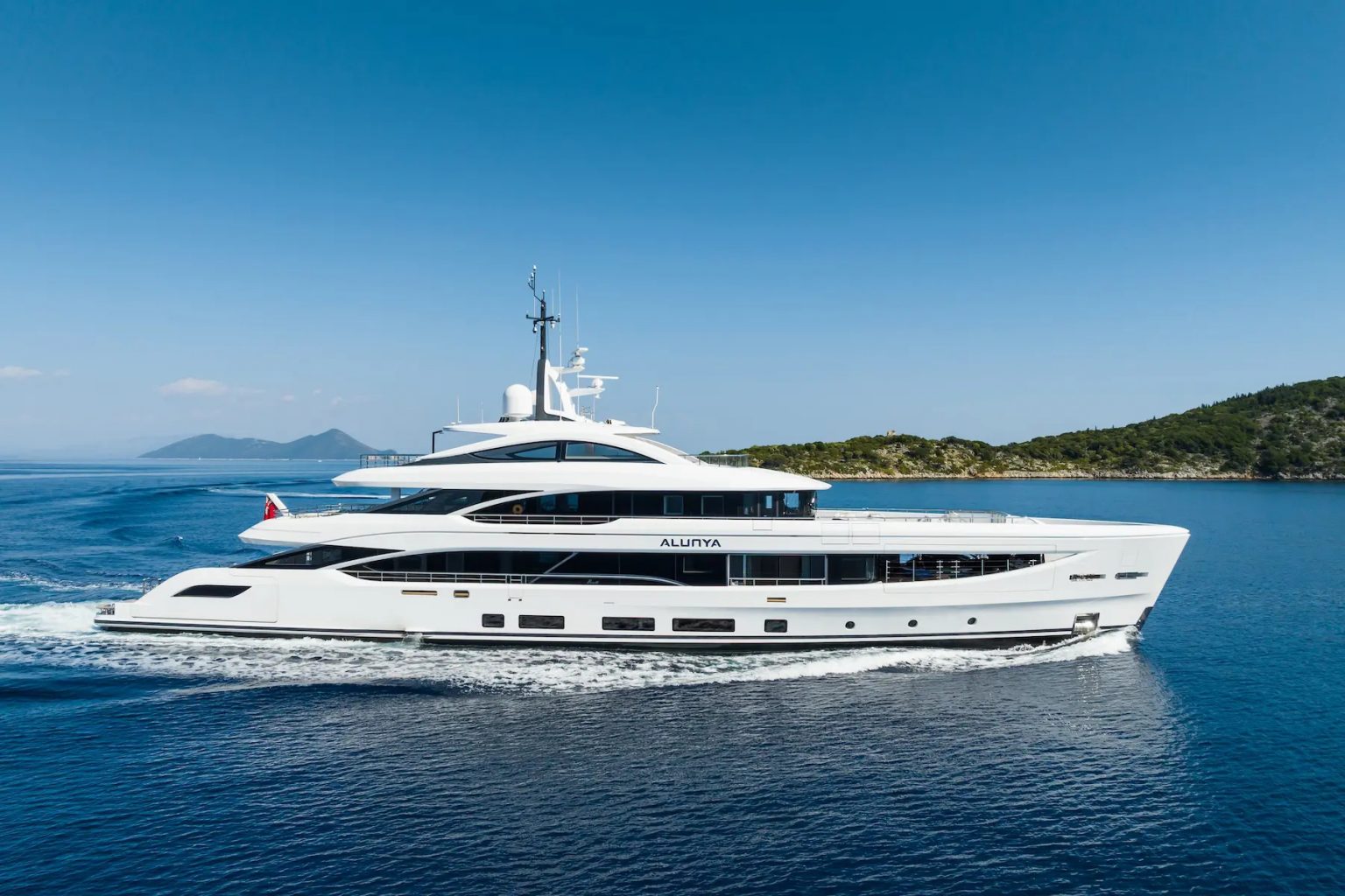 Three spectacular 50 metre plus superyachts for charter this season ...